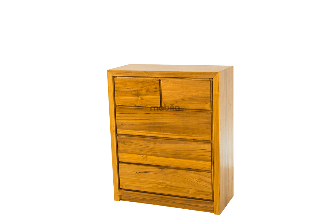 Nova 120cm Tall Rectangular Chest of Drawers with Minimalist Design ...