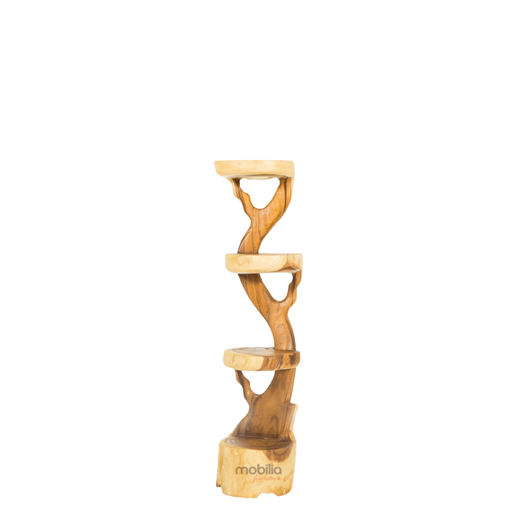 Flourisho 120cm Tall Tree Shelf with Round Surface Design | Mobilia