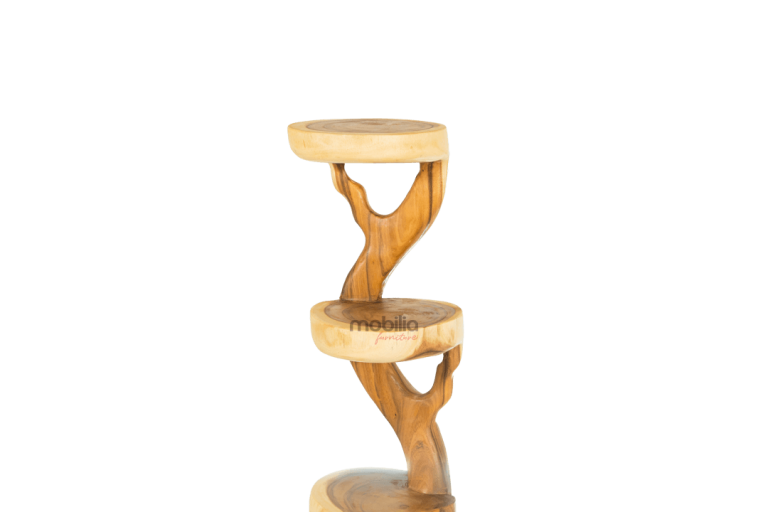 Flourisho 120cm Tall Tree Shelf with Round Surface Design | Mobilia