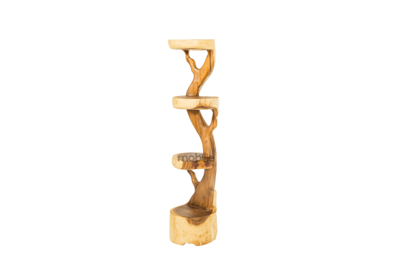 Flourisho 120cm Tall Tree Shelf with Round Surface Design | Mobilia