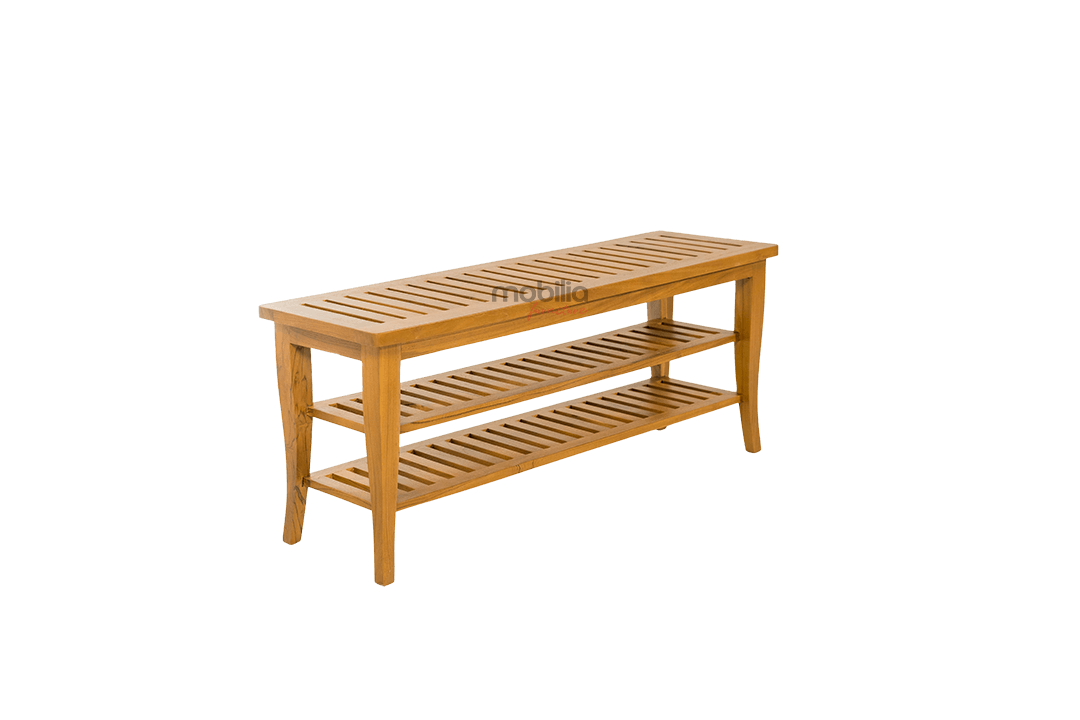 Arteo 110cm Wide Rectangular Shoe Rack with Minimalist Design | Mobilia