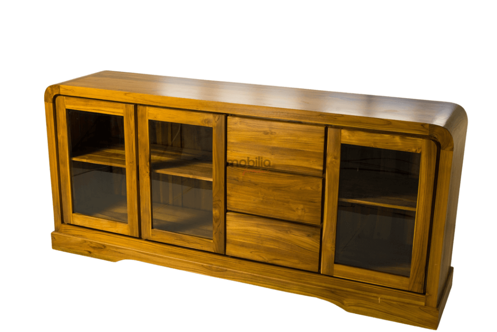 Peony Rectangular Bahut with Modern Design | Mobilia
