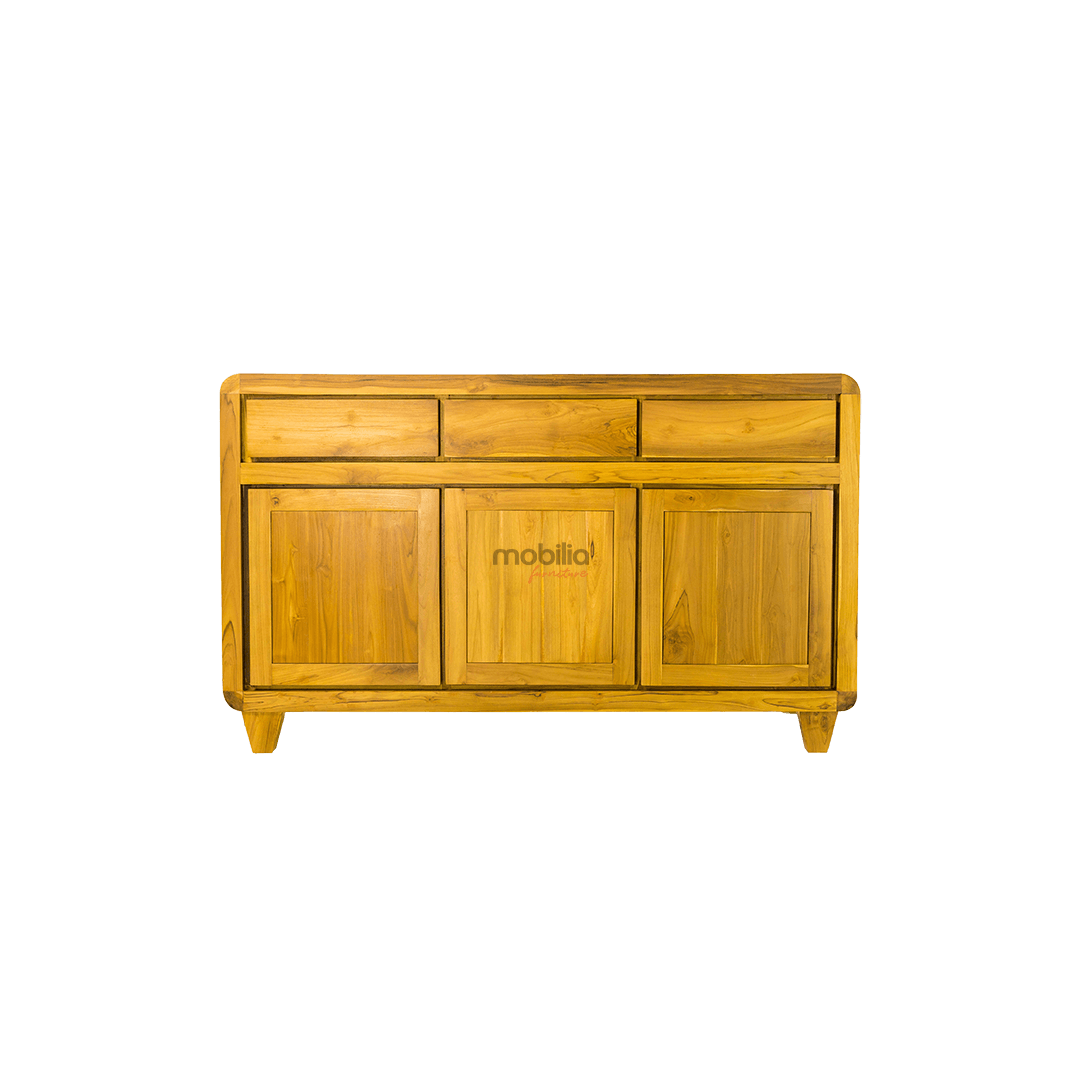 Verbena 150cm Wide Rectangular Bahut with Curved Edge Design | Mobilia