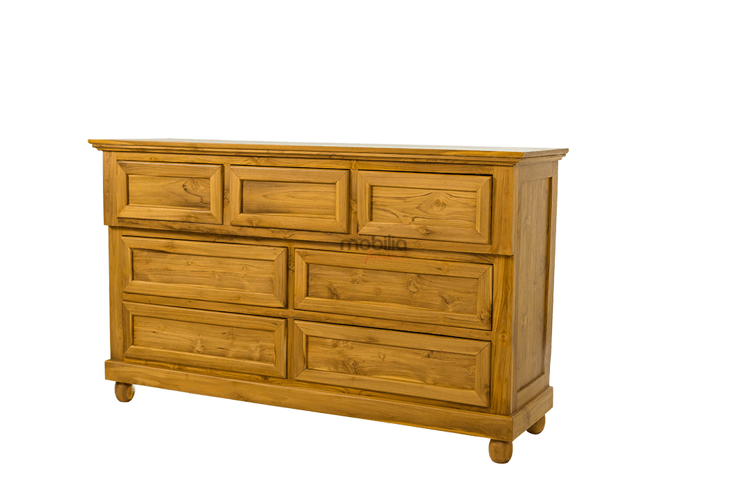 Columbine 150cm Wide Rectangular Bahut with Framing Design | Mobilia