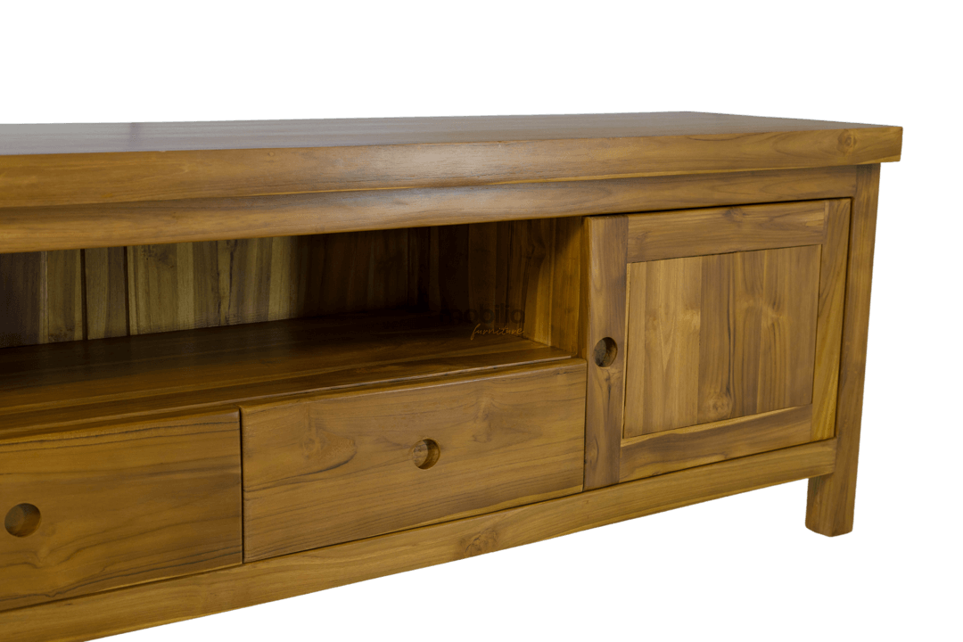 Troy Rectangular TV Unit with Modern Design | Mobilia