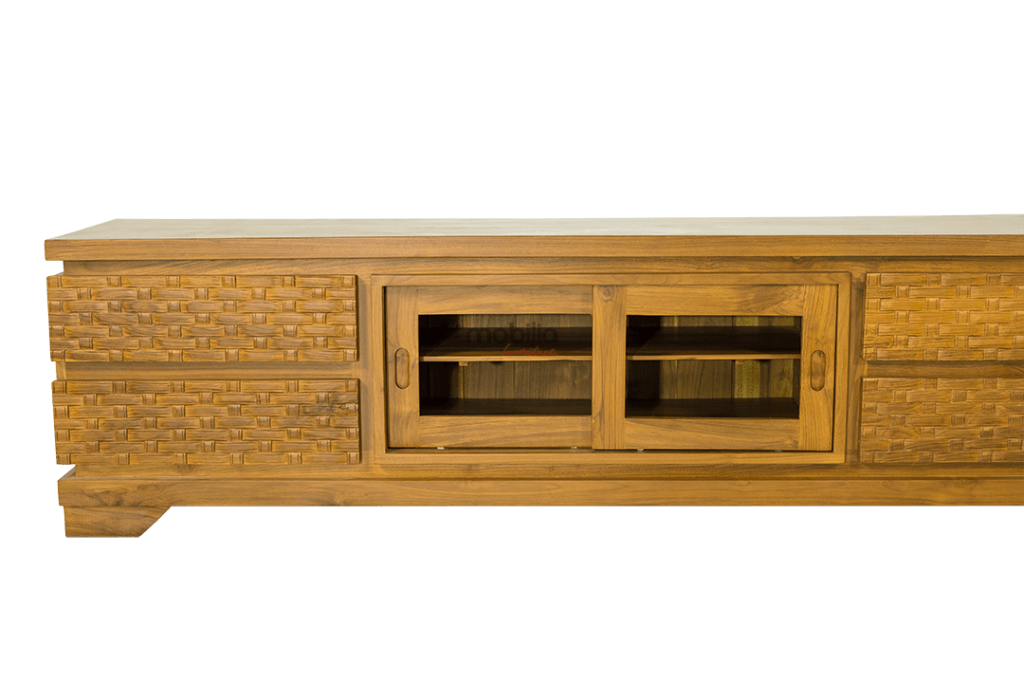 Vienna 200cm Wide Rectangular TV Unit with Minimalist Design | Mobilia