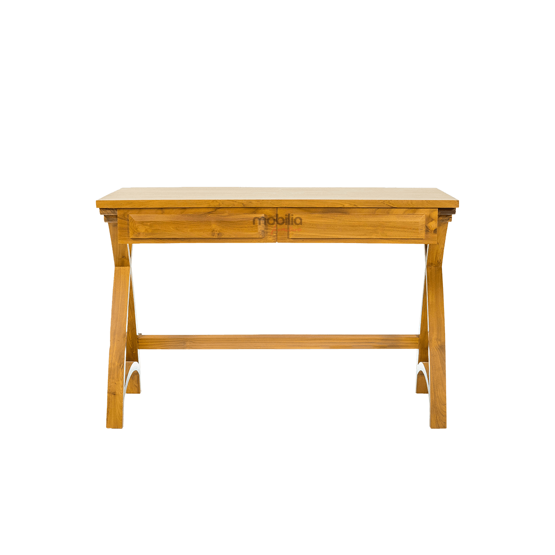 Paragonix 120cm Wide Office Table with A Leg Minimalist Design | Mobilia