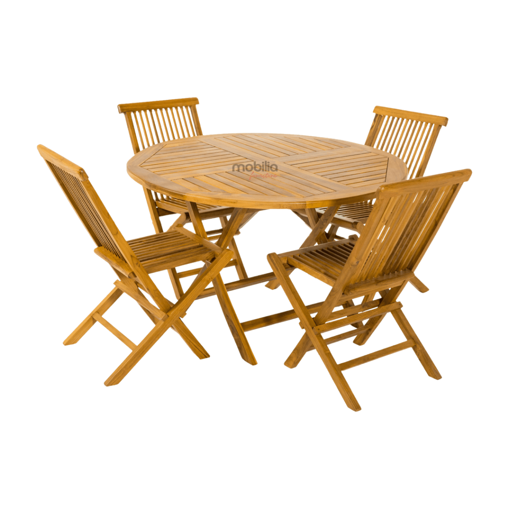Emberstone Garden Set with Minimalist Design | Mobilia