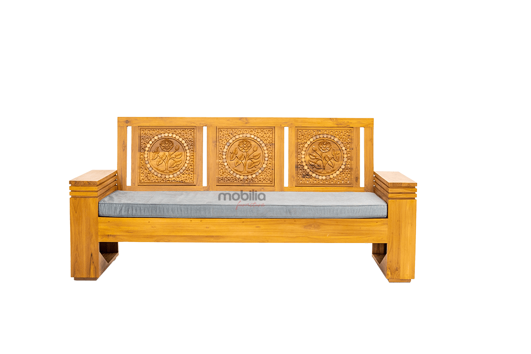 Lorient Sofa Set with Flower Design | Mobilia